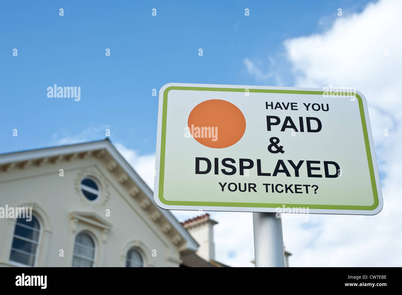 Pay and display sign hi-res stock photography and images - Alamy