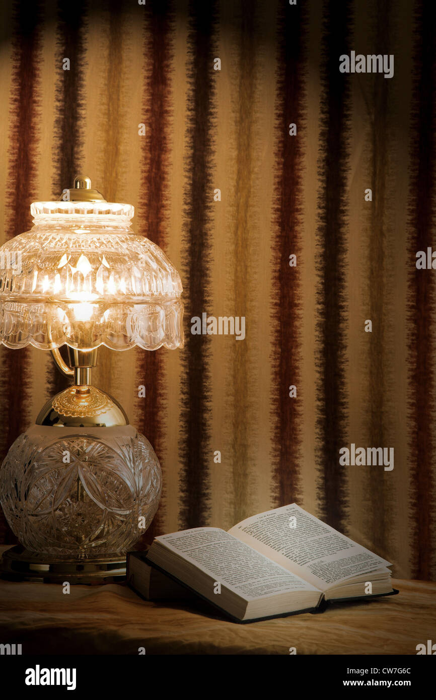 Illuminated new testament hi-res stock photography and images - Alamy