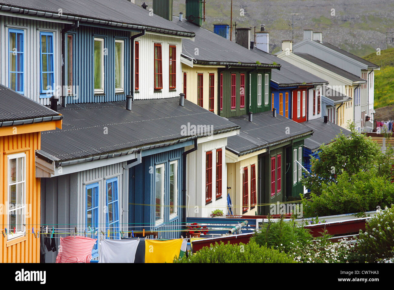 Terraced housing estate hi-res stock photography and images - Alamy