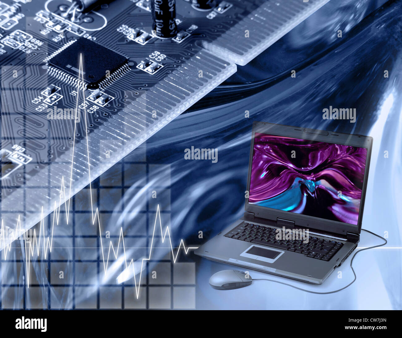 Computers Technology Electronic Stock Photo - Alamy