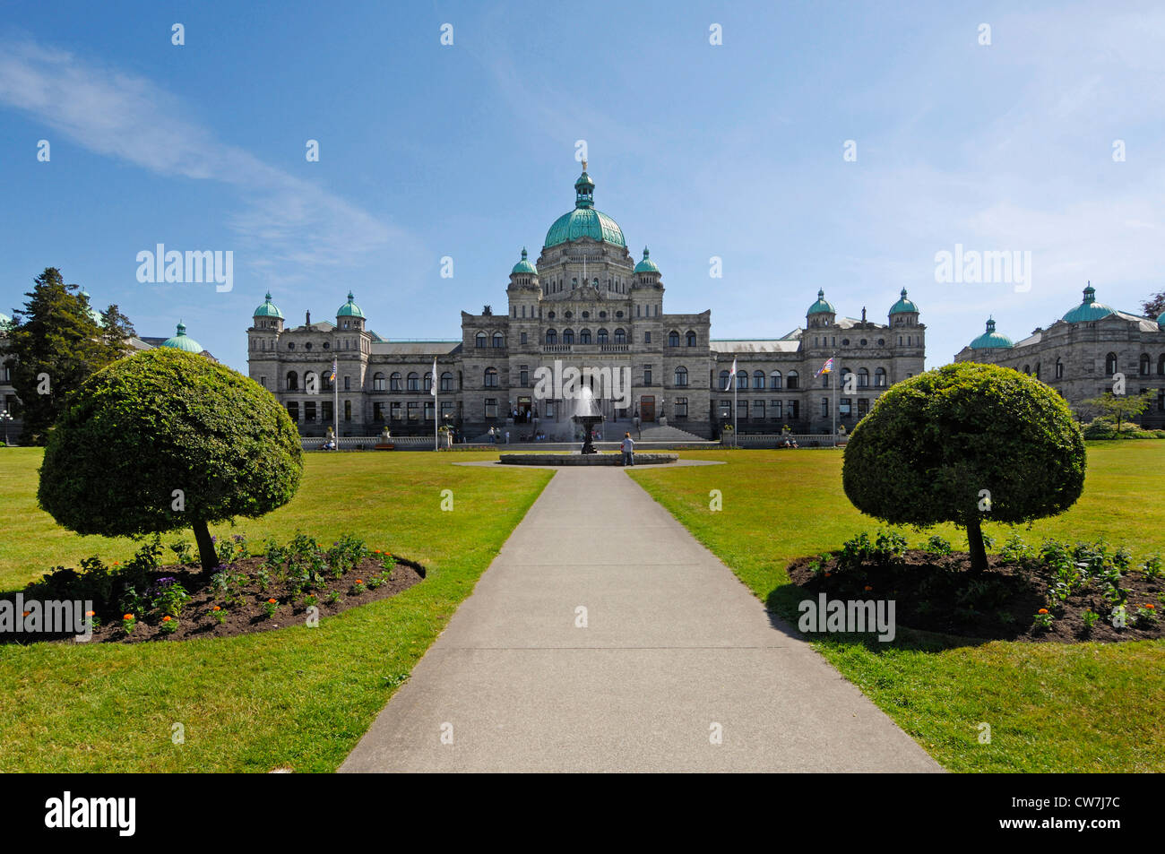 government building at Victoria, Vancouver Island, Canada, British ...