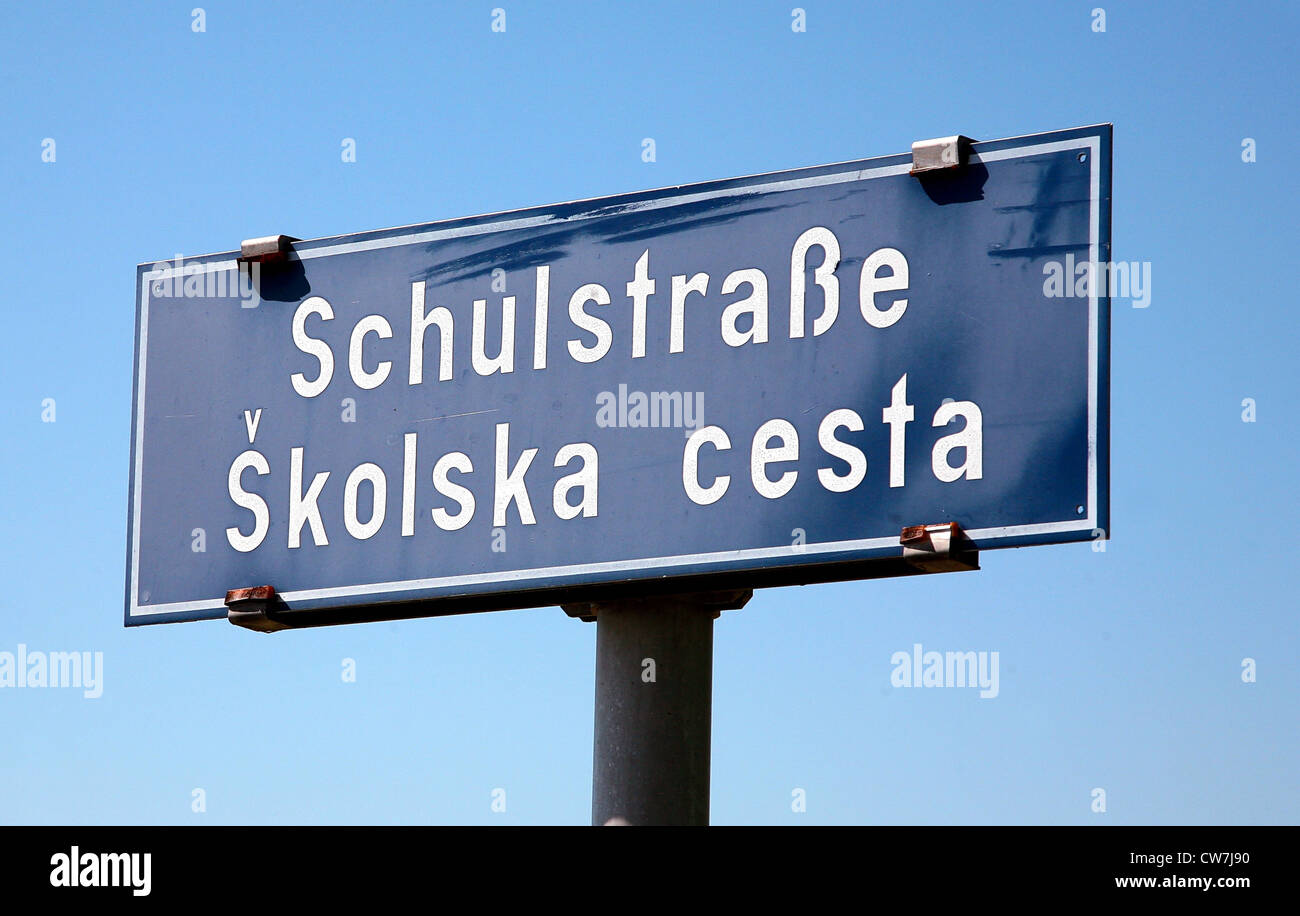 Hungarian road signs hi-res stock photography and images - Alamy
