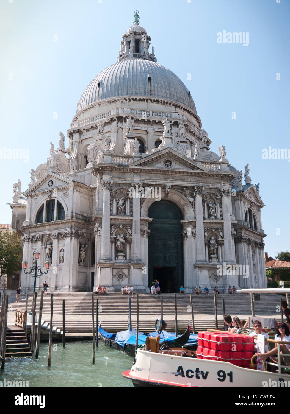 The exterior of the Santa Maria della Salute Stock Photo - Alamy