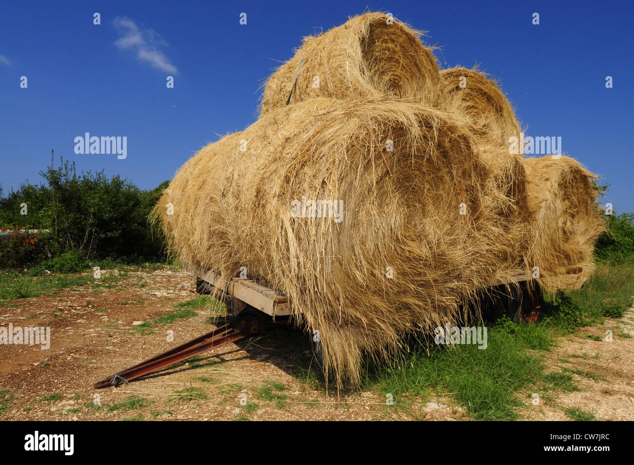 Stacked trailers hi-res stock photography and images - Alamy
