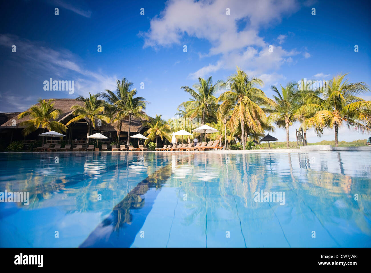 Mauritius island beach sunbathing hi-res stock photography and images ...