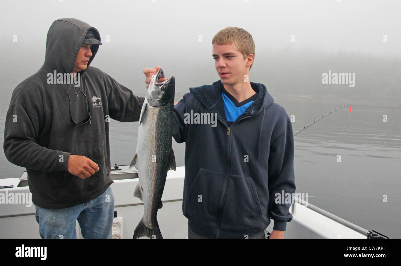 Silver salmon hi-res stock photography and images - Alamy