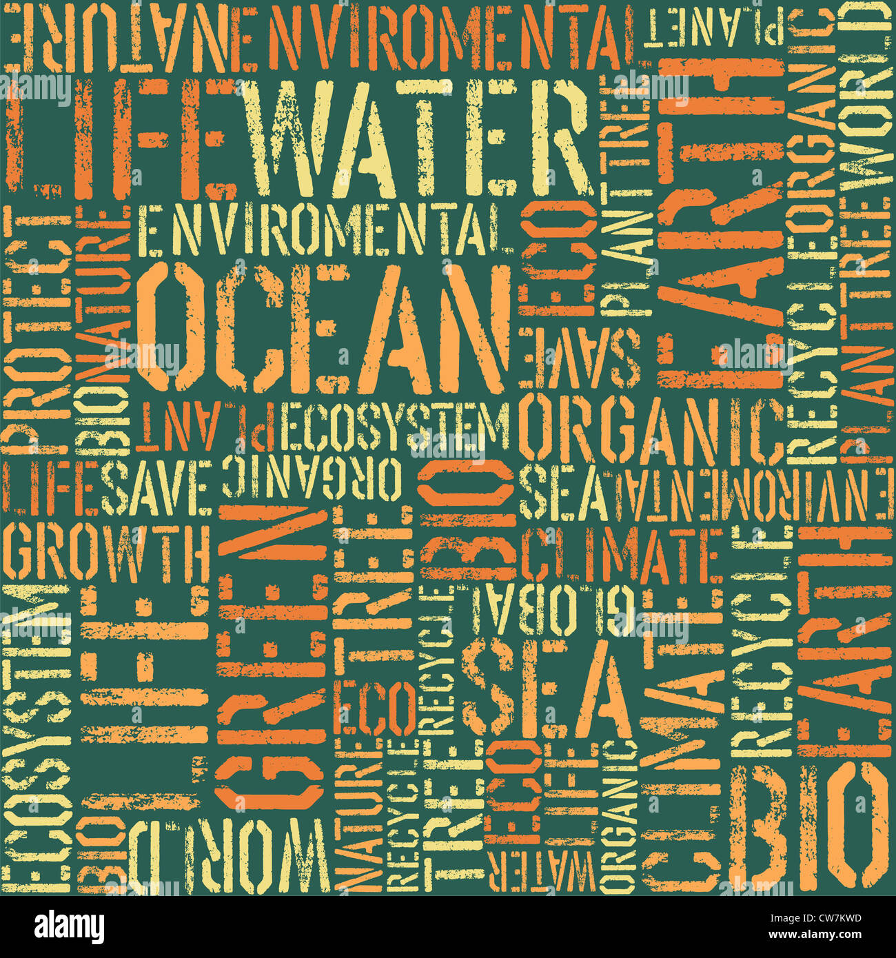 Nature stencil hi-res stock photography and images - Alamy