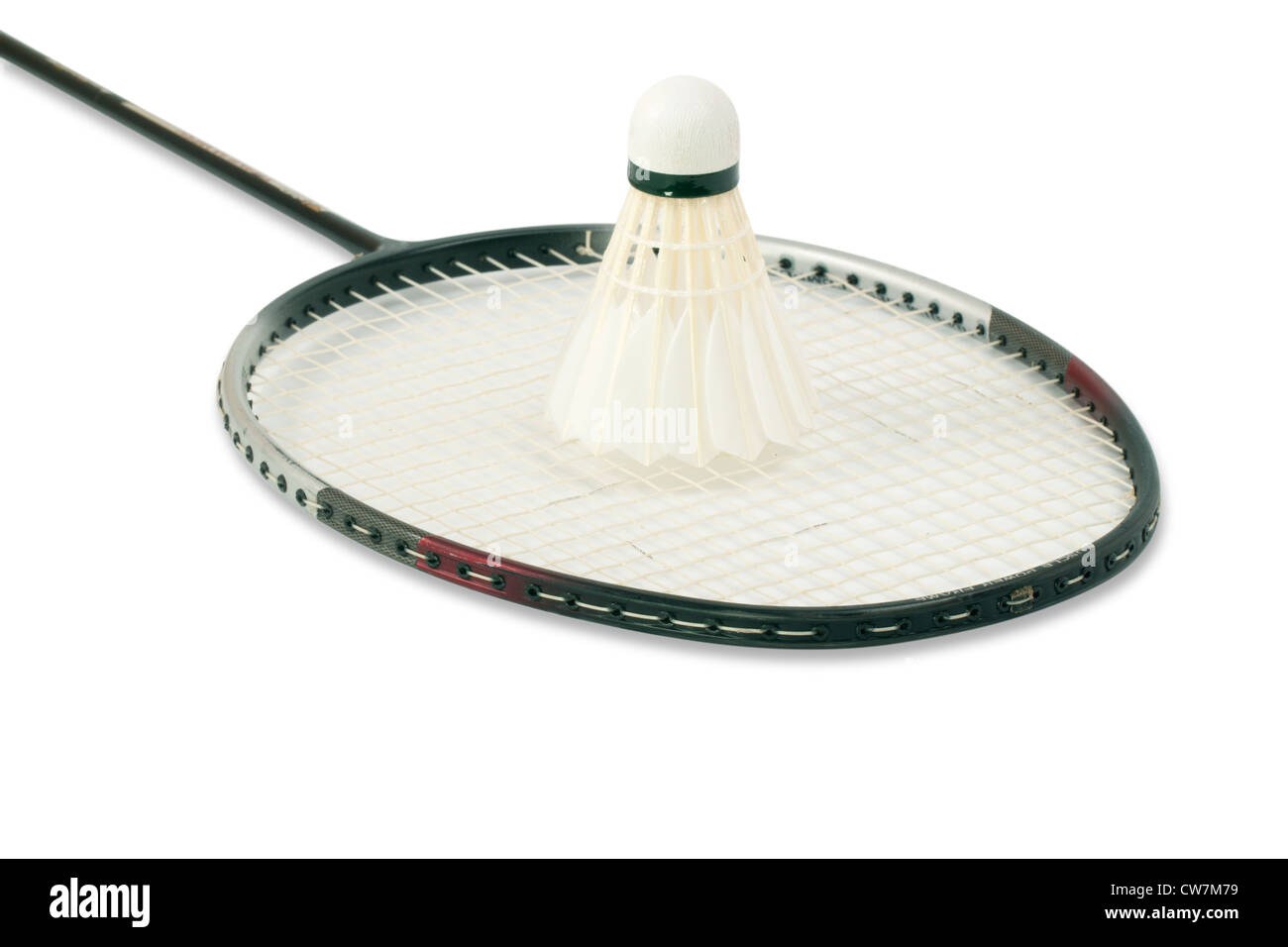 racket and shuttlecock Stock Photo - Alamy