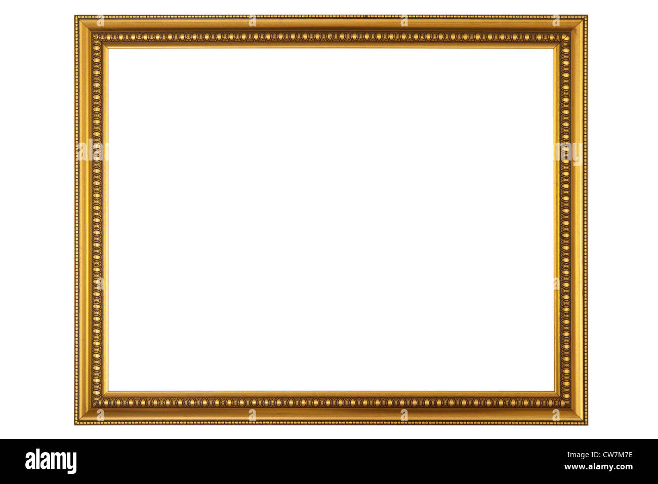 Picture frame on white background Stock Photo - Alamy