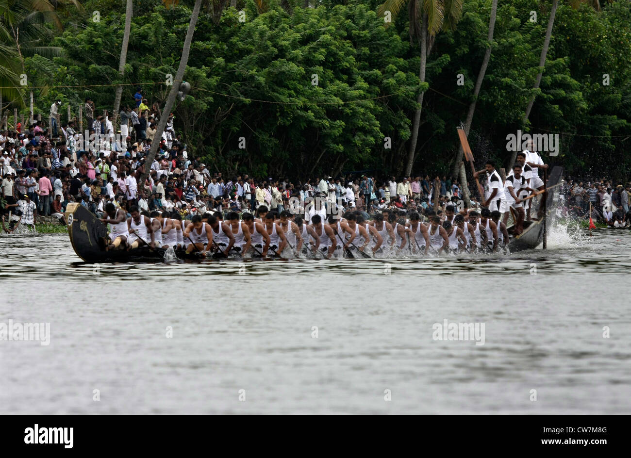 rowers from nehru trophy boat race in alappuzha back waters formerly ...