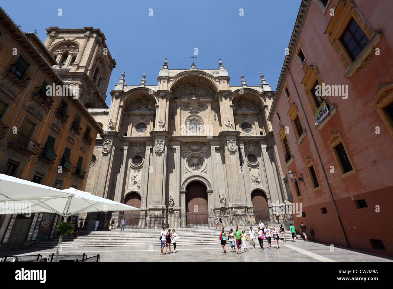 Cathedral in the city of Granada, Andalusia Spain Stock Photo - Alamy