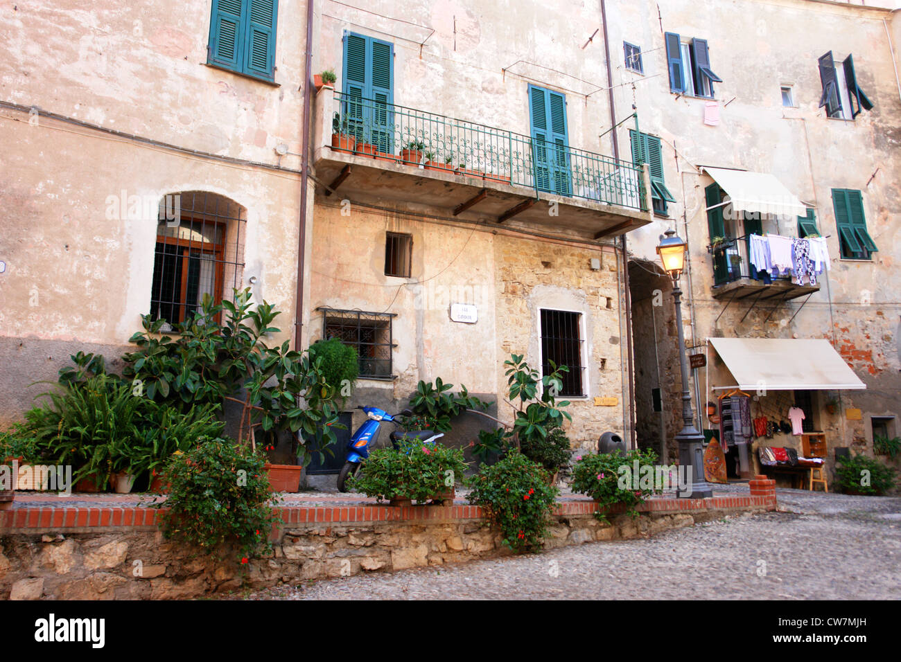 Cervo at the Italian Riviera Stock Photo - Alamy