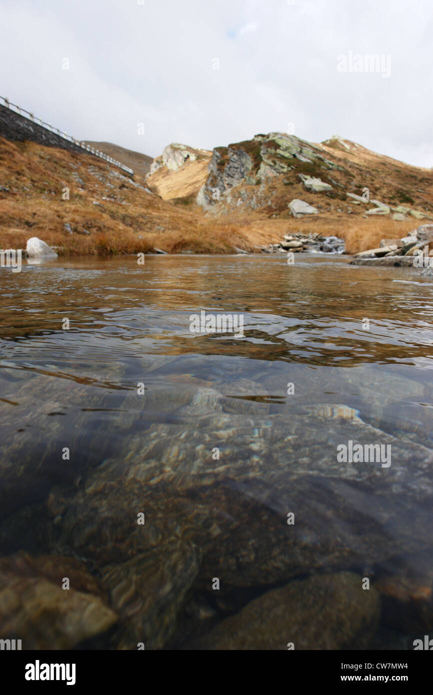 Alpine pass in switzerland Stock Photo - Alamy