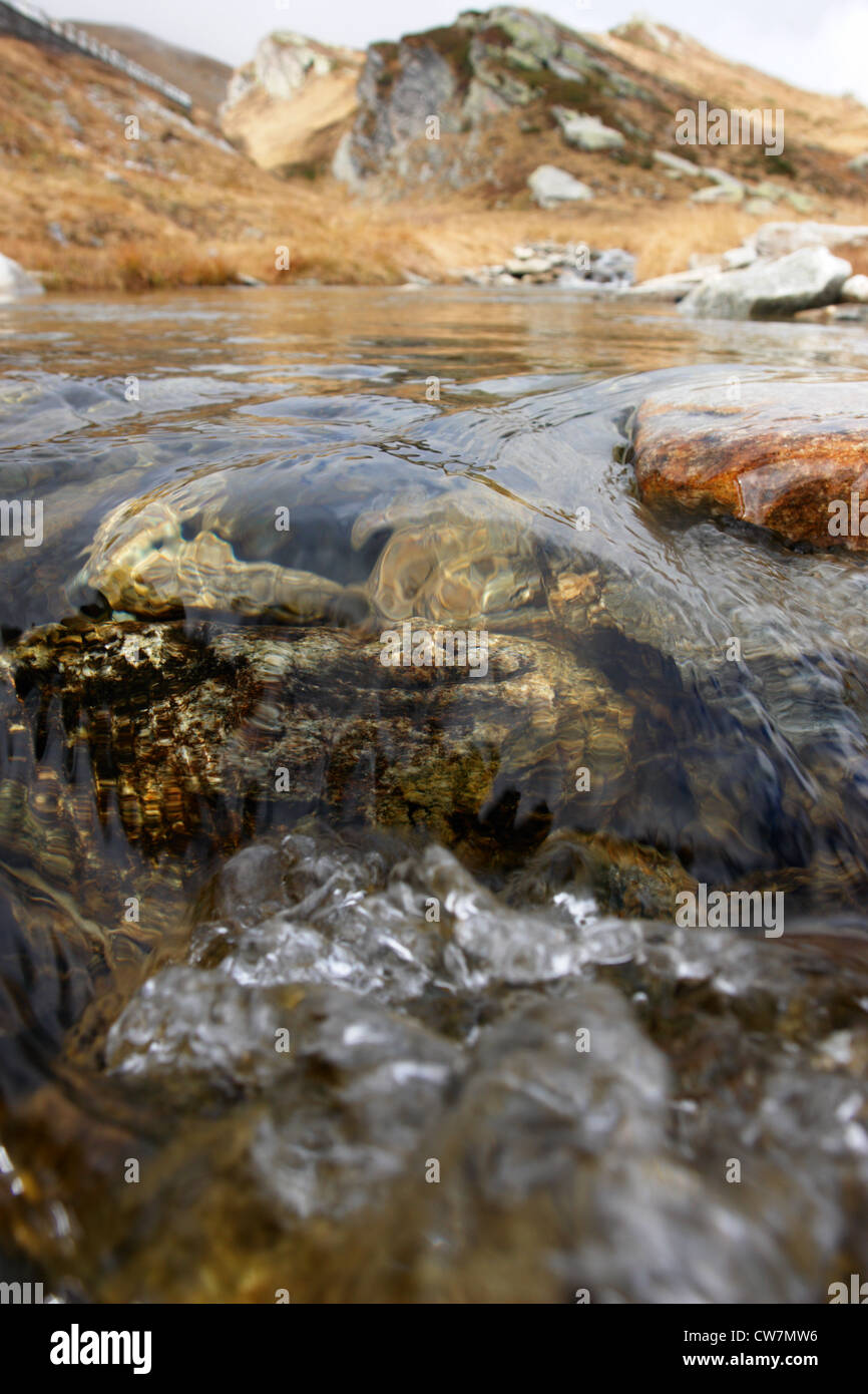 Alpine pass in switzerland Stock Photo - Alamy