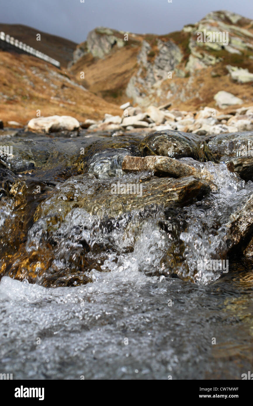 Alpine pass in switzerland Stock Photo - Alamy