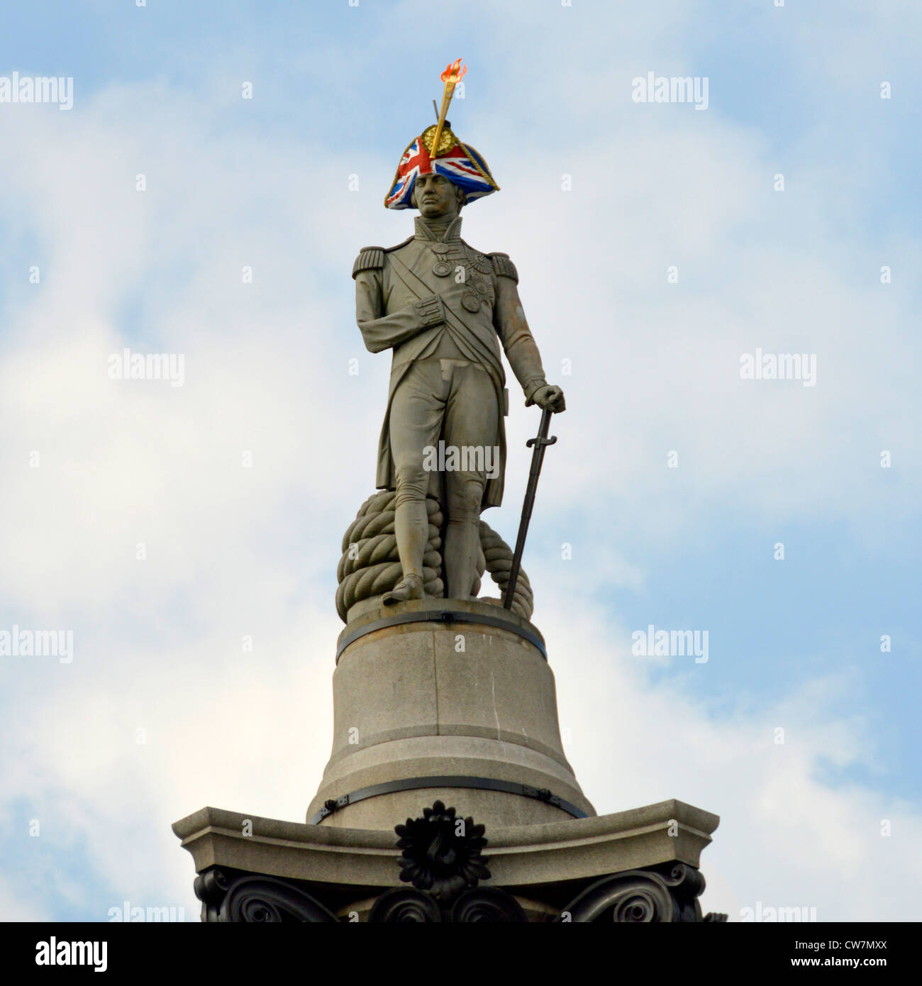 Nelson statue olympic hi-res stock photography and images - Alamy