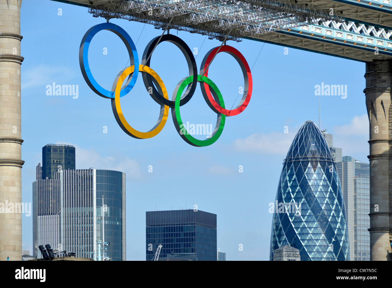 Olympic ring 2012 hi-res stock photography and images - Alamy
