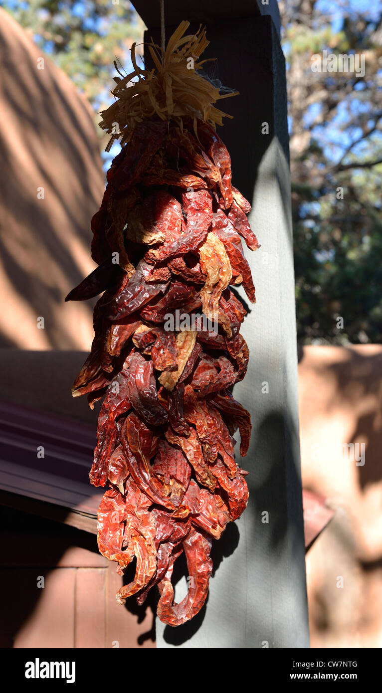 Chile ristras hi-res stock photography and images - Alamy