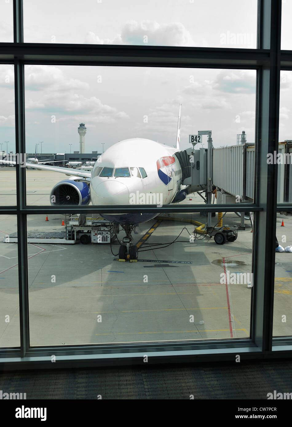 Terminal B Washington Dulles International Airport located in Loudon ...