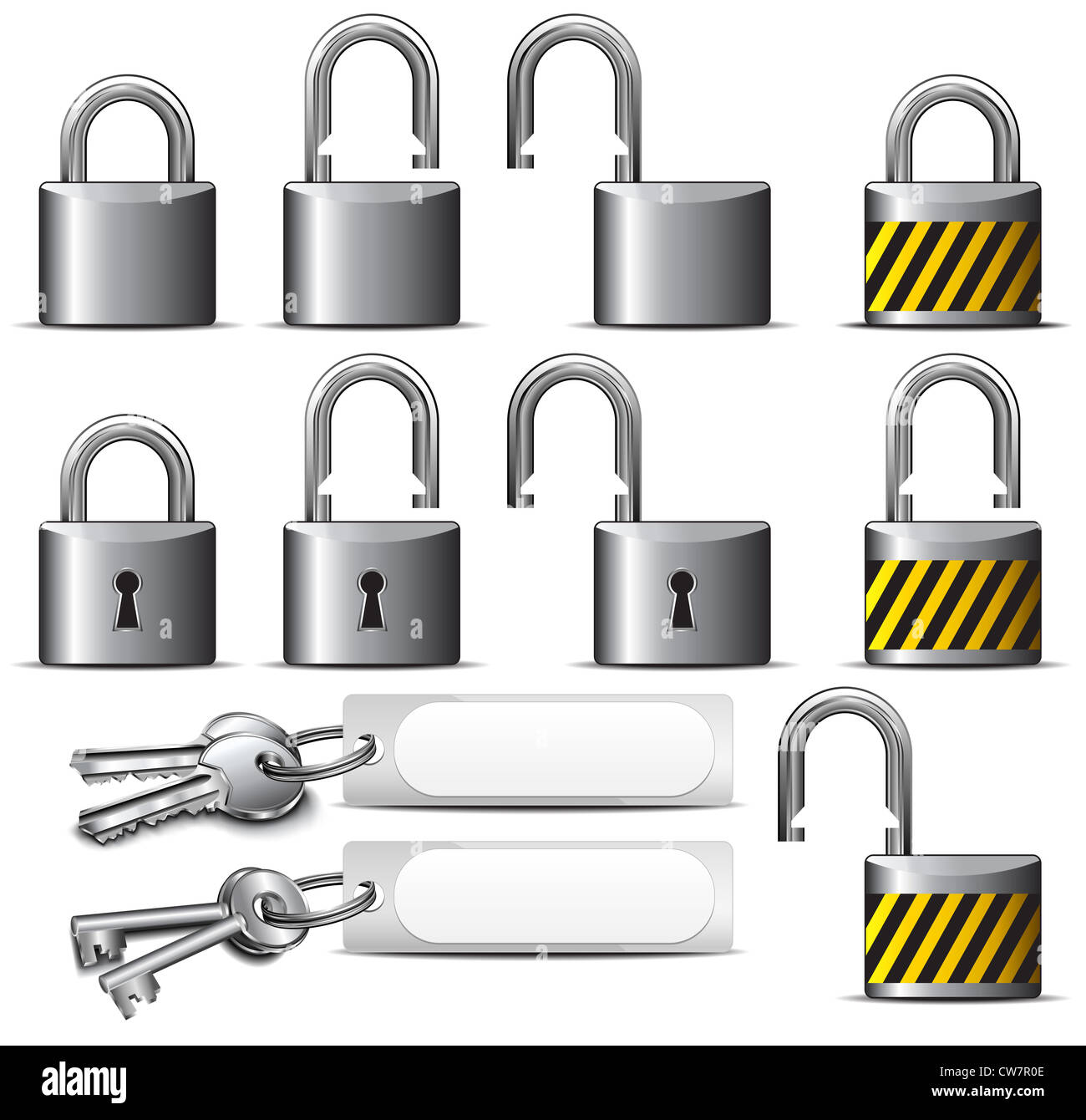 Brass padlocks hi-res stock photography and images - Alamy