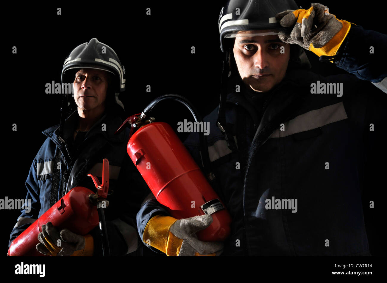 Fire department men hi-res stock photography and images - Alamy