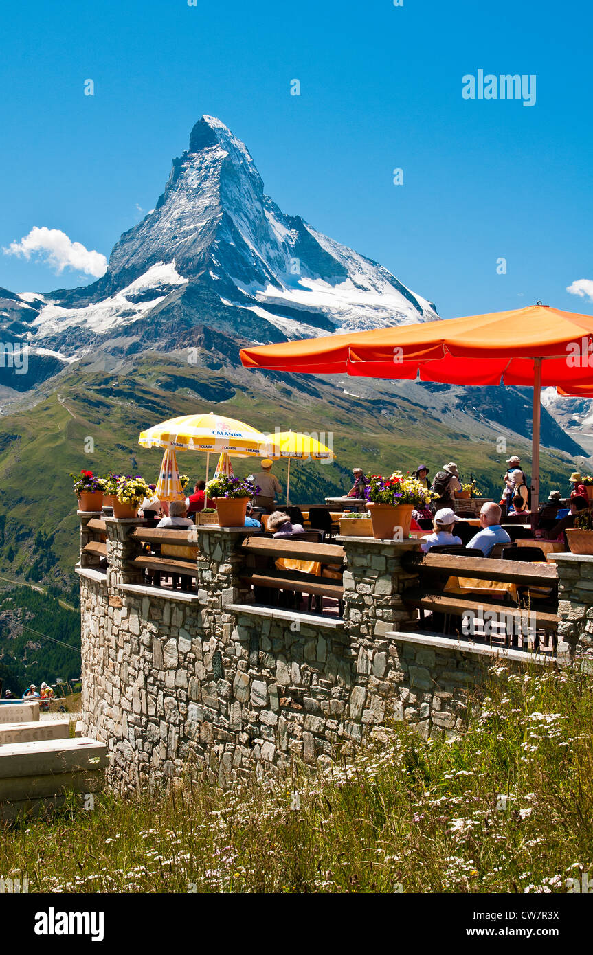Cafe european alps hi-res stock photography and images - Alamy