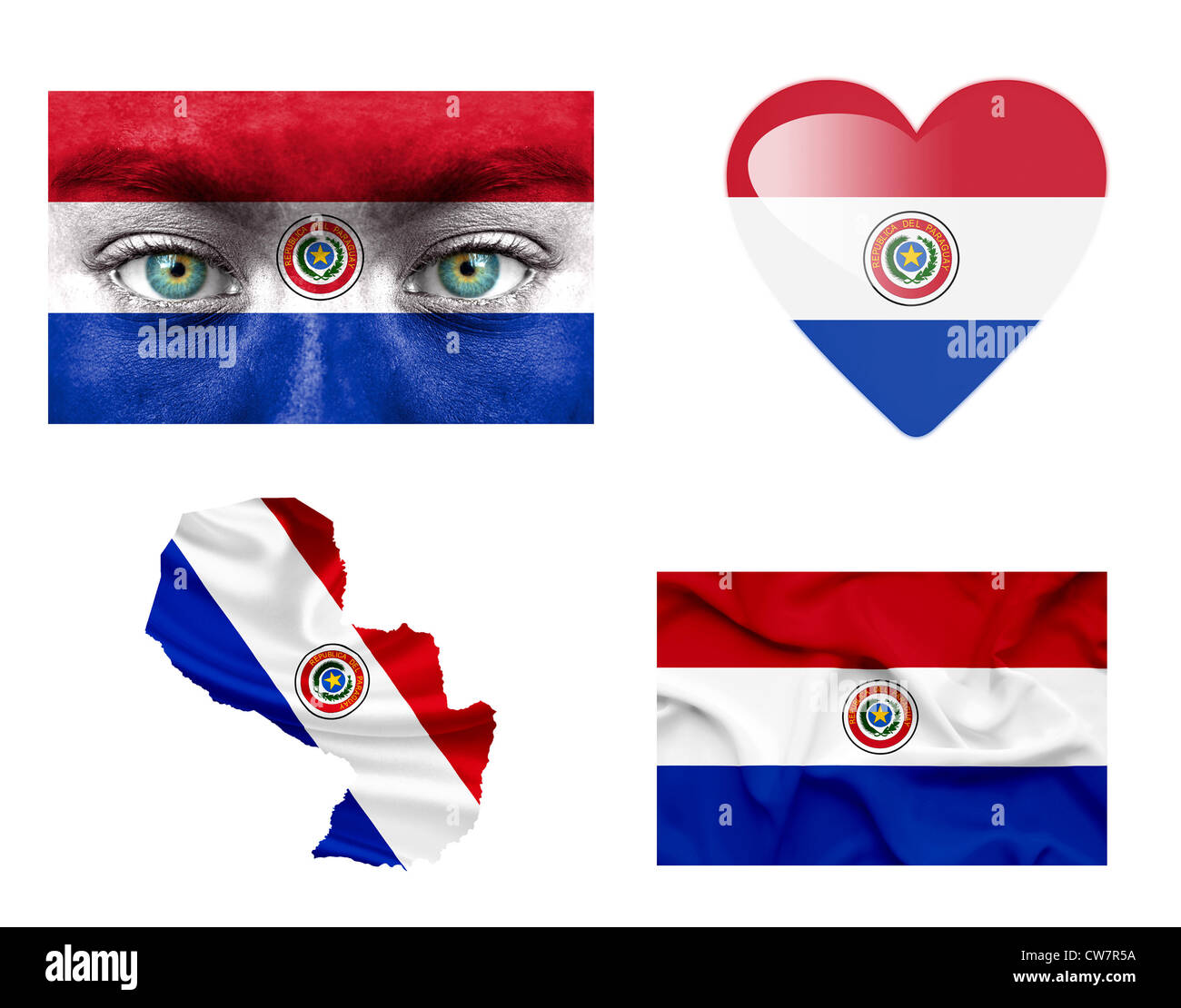 Face paraguay Cut Out Stock Images & Pictures - Alamy
