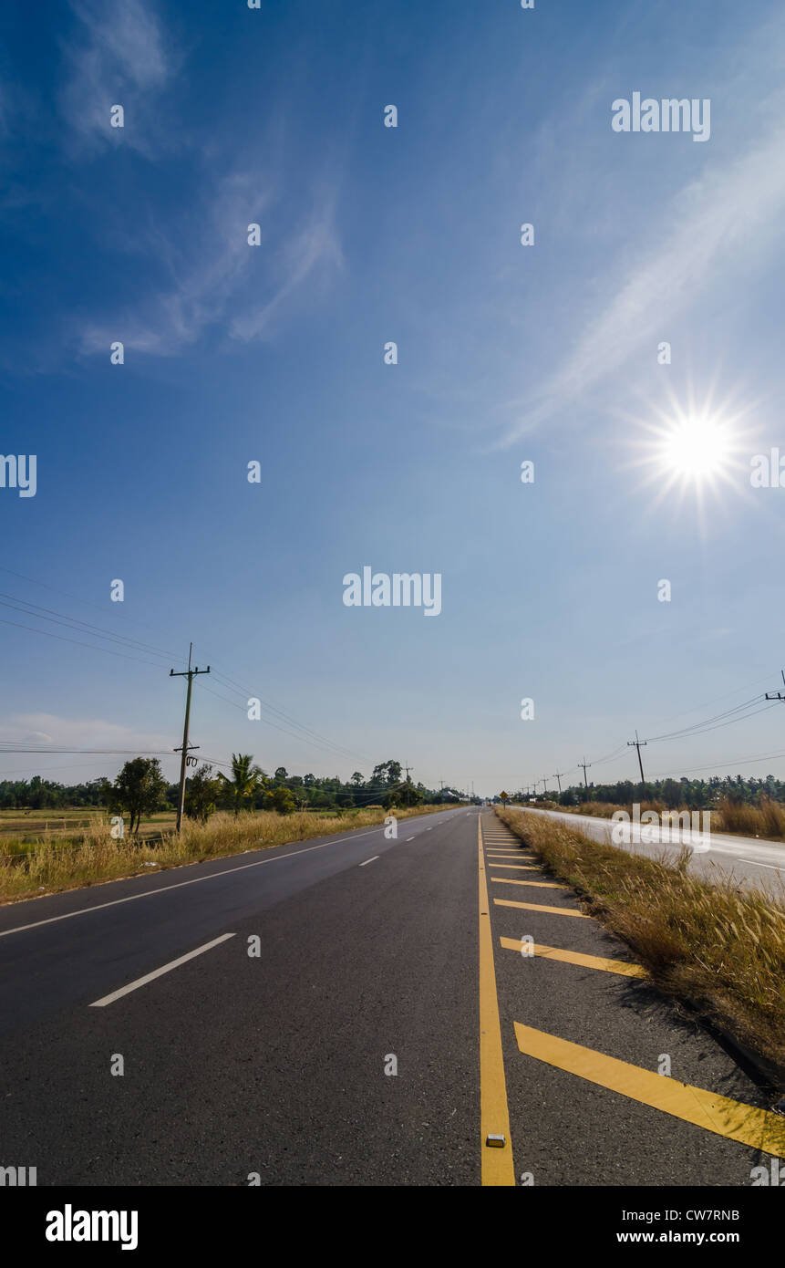 Rustic road in thailand hi-res stock photography and images - Alamy