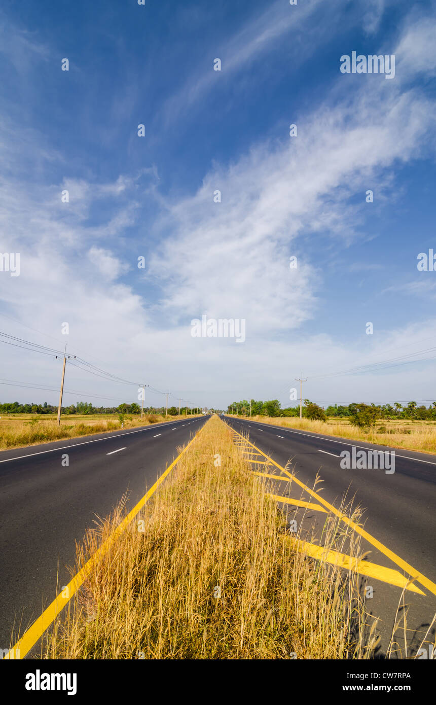Rustic road in thailand hi-res stock photography and images - Alamy