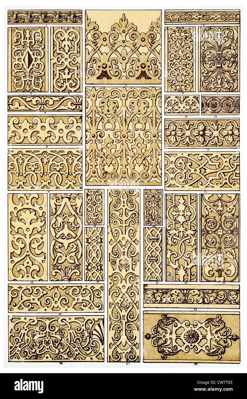 Elizabethan design hi-res stock photography and images - Alamy