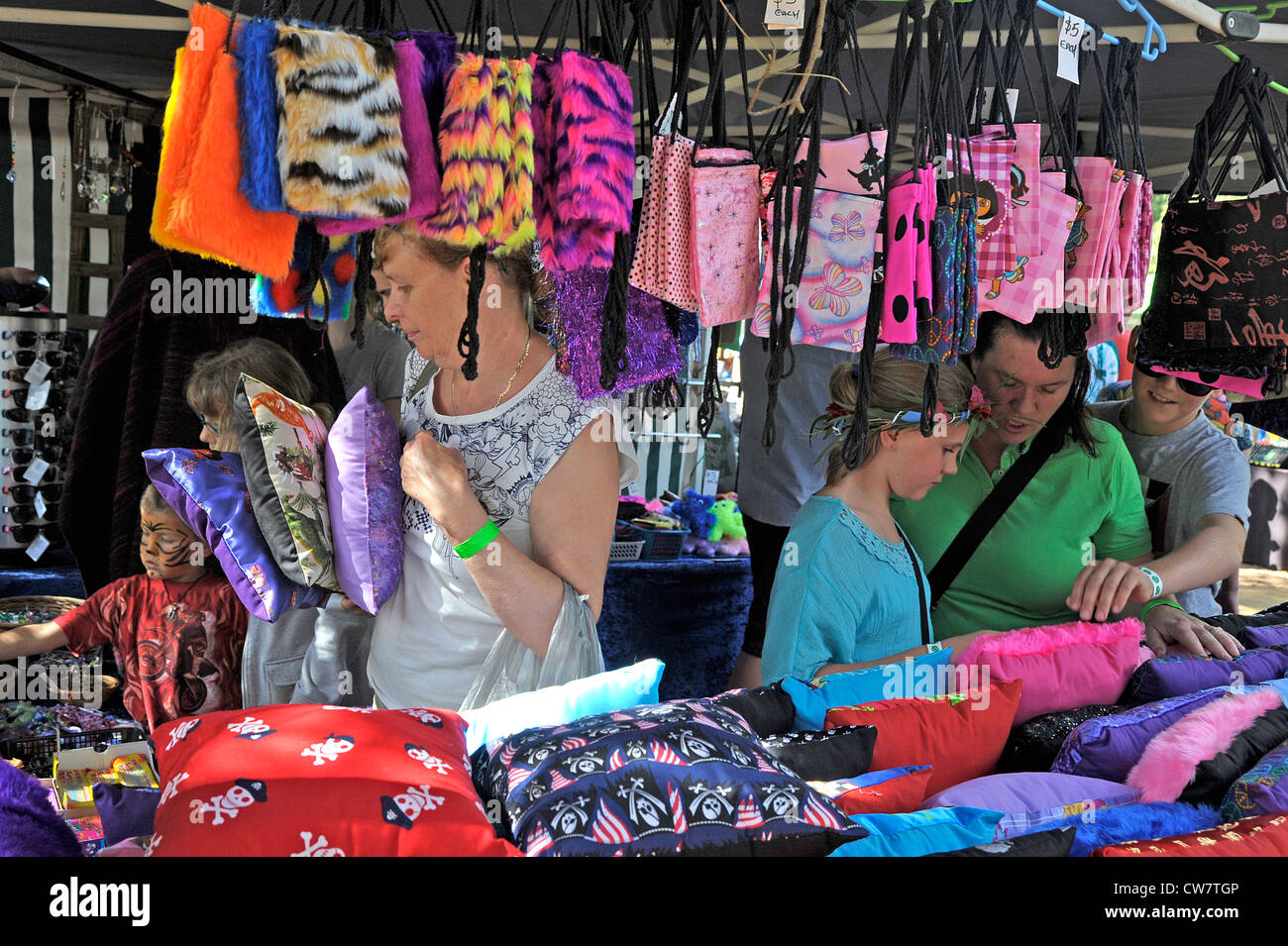 shopping at the many stalls at Fairbridge Festival Pinjarra Western ...