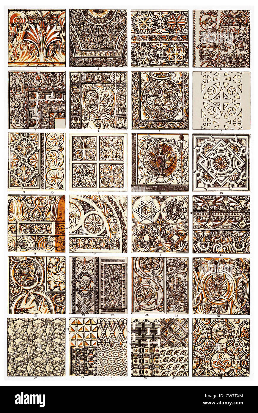 Byzantine pattern hi-res stock photography and images - Alamy