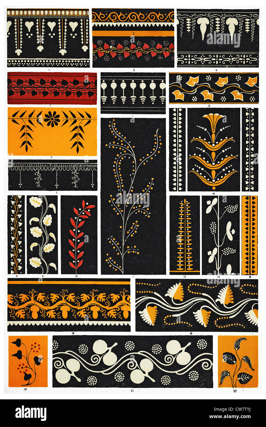 Greek patterns hi-res stock photography and images - Alamy