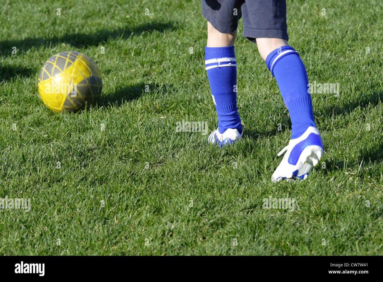 Soccer team training on stadium hi-res stock photography and images - Alamy