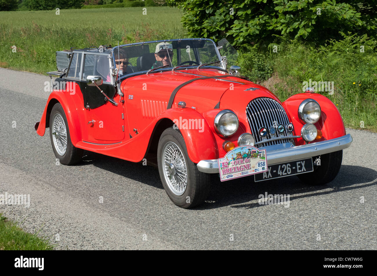 Morgan rally car hi-res stock photography and images - Alamy