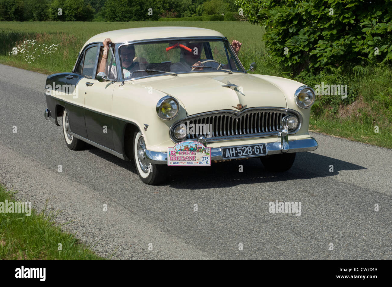Old french simca car hi-res stock photography and images - Alamy