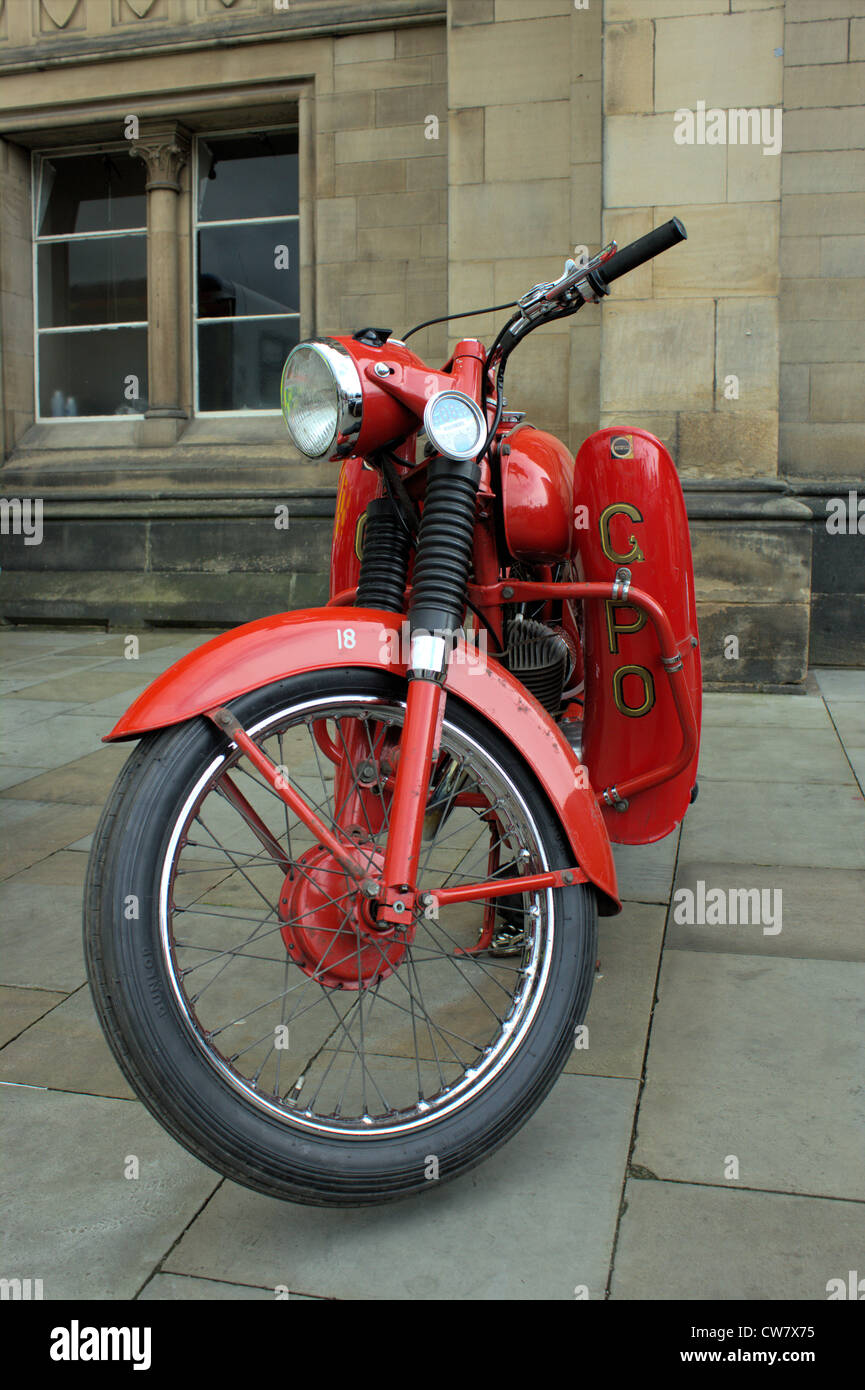 Motorcycle mail delivery hi-res stock photography and images - Alamy