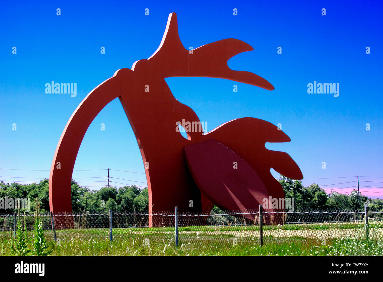 The Stargazer a large outdoor sculpture on eastern Long Island New York ...