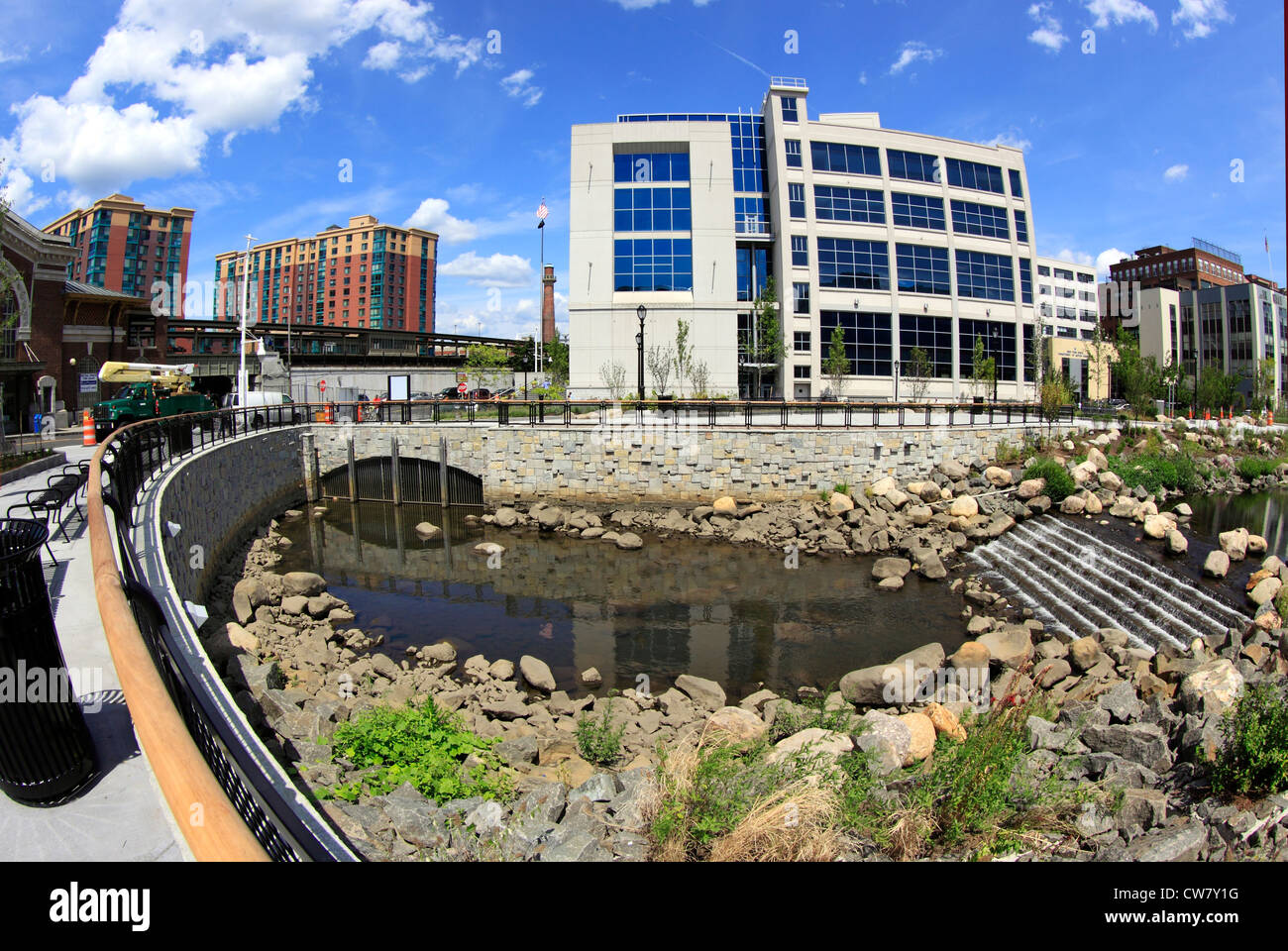 Larkin plaza hi-res stock photography and images - Alamy