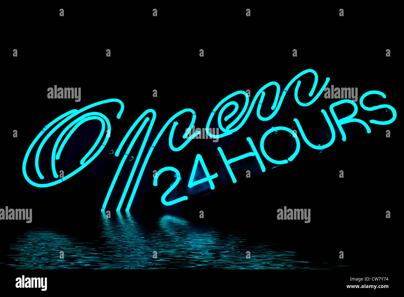 open bar restaurant sign Stock Photo - Alamy