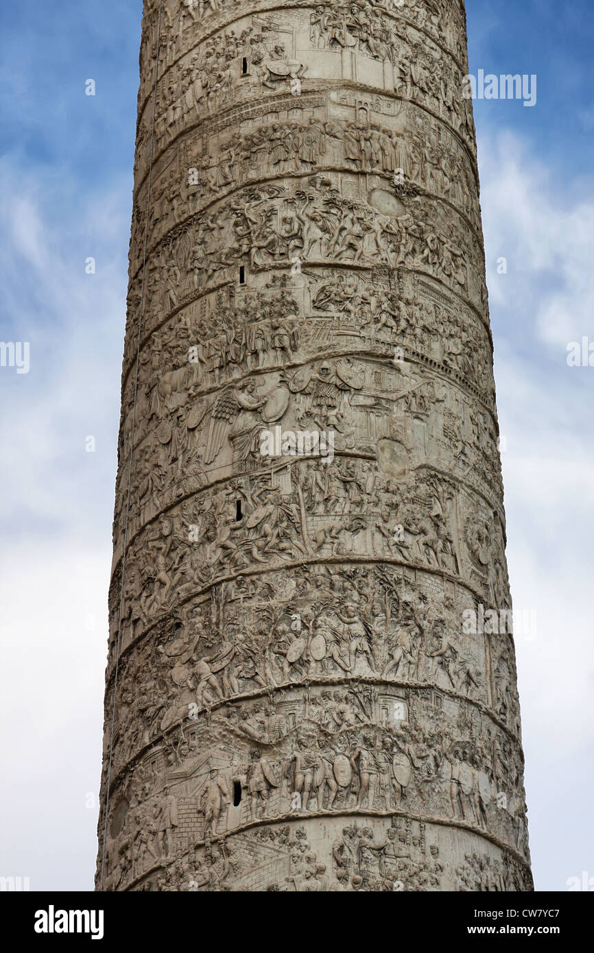 Column of trajan rome base hi-res stock photography and images - Alamy
