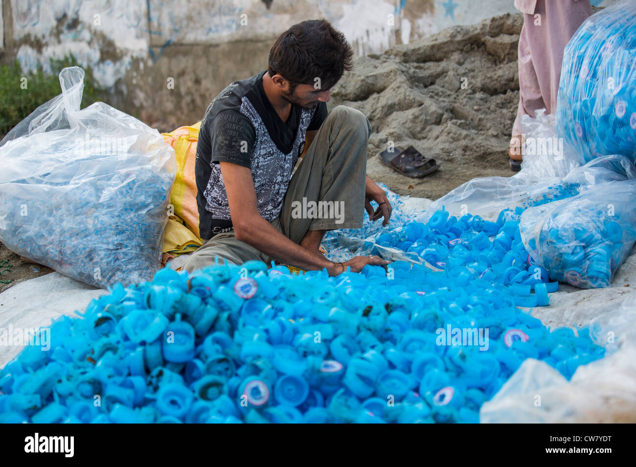 Recyling in Islamabad, Pakistan Stock Photo - Alamy