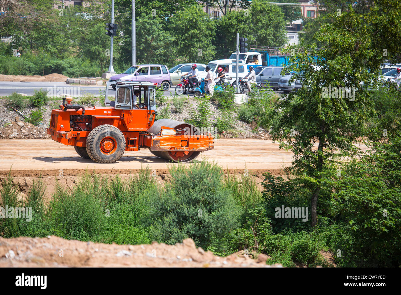 Steam roller hi-res stock photography and images - Alamy