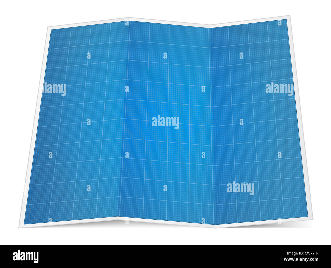 Folded paper blue squares hi-res stock photography and images - Alamy