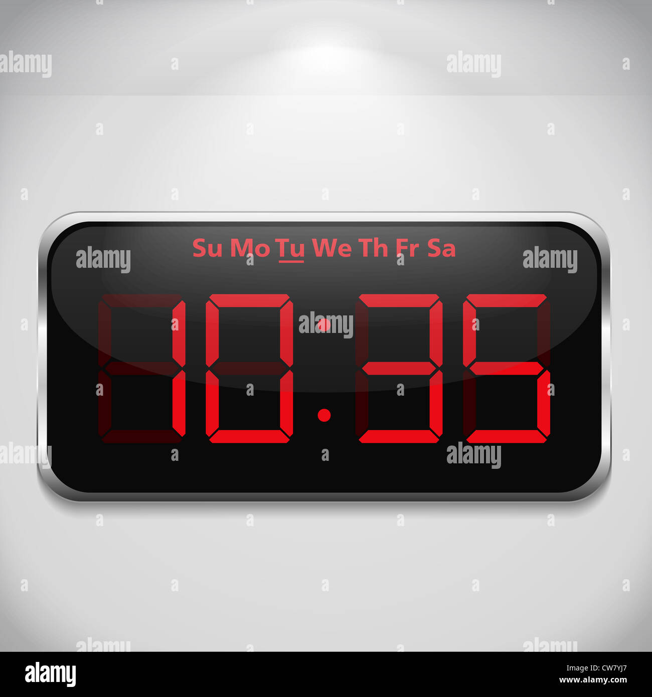 Digital clock hi-res stock photography and images - Alamy