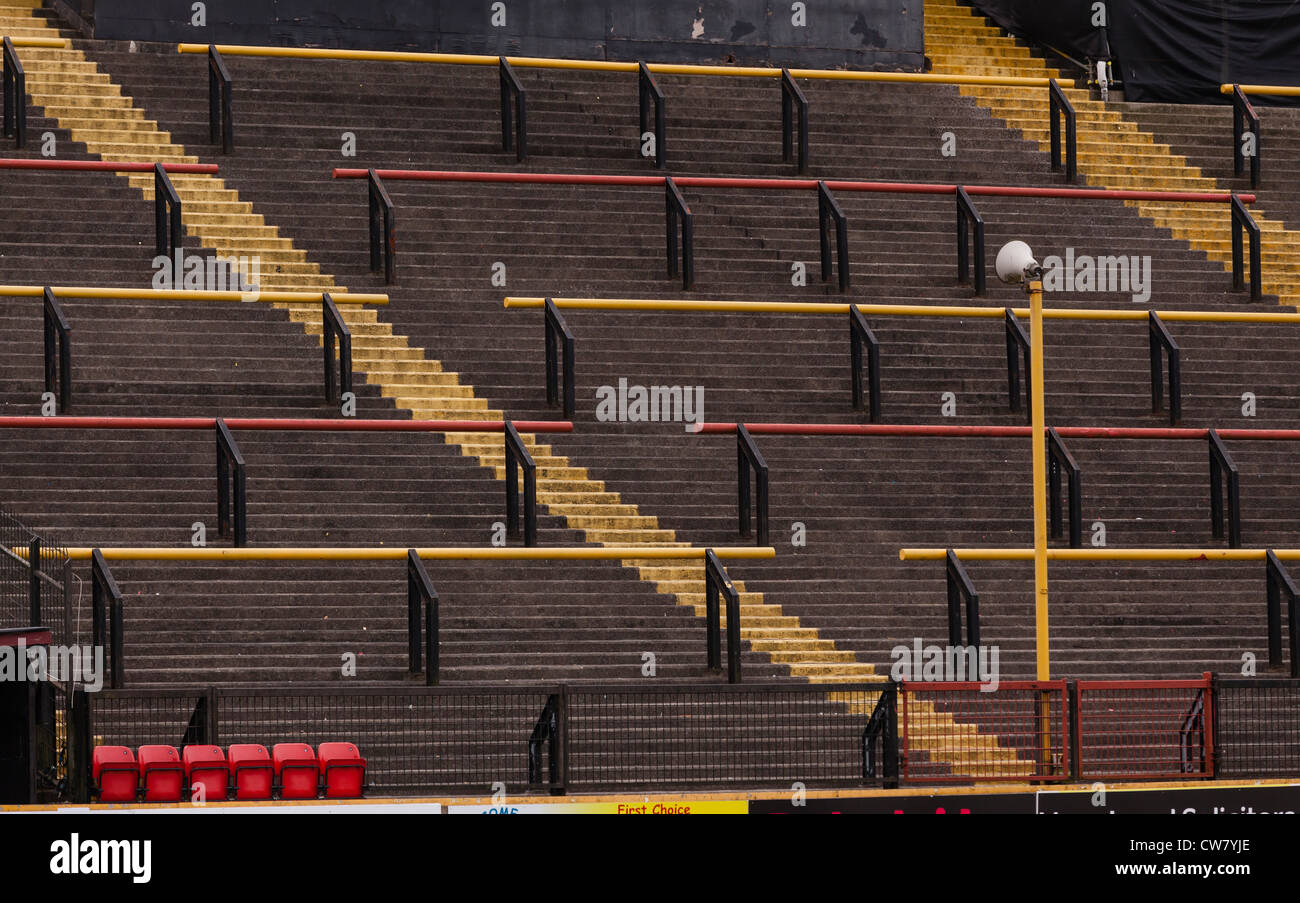 Odsal Stadium Bradford, home of Bradford Bulls Rugby League club ...