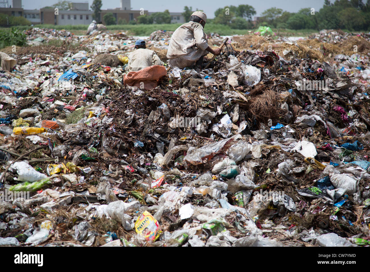 Waste pickers in Islamabad, Pakistan Stock Photo - Alamy