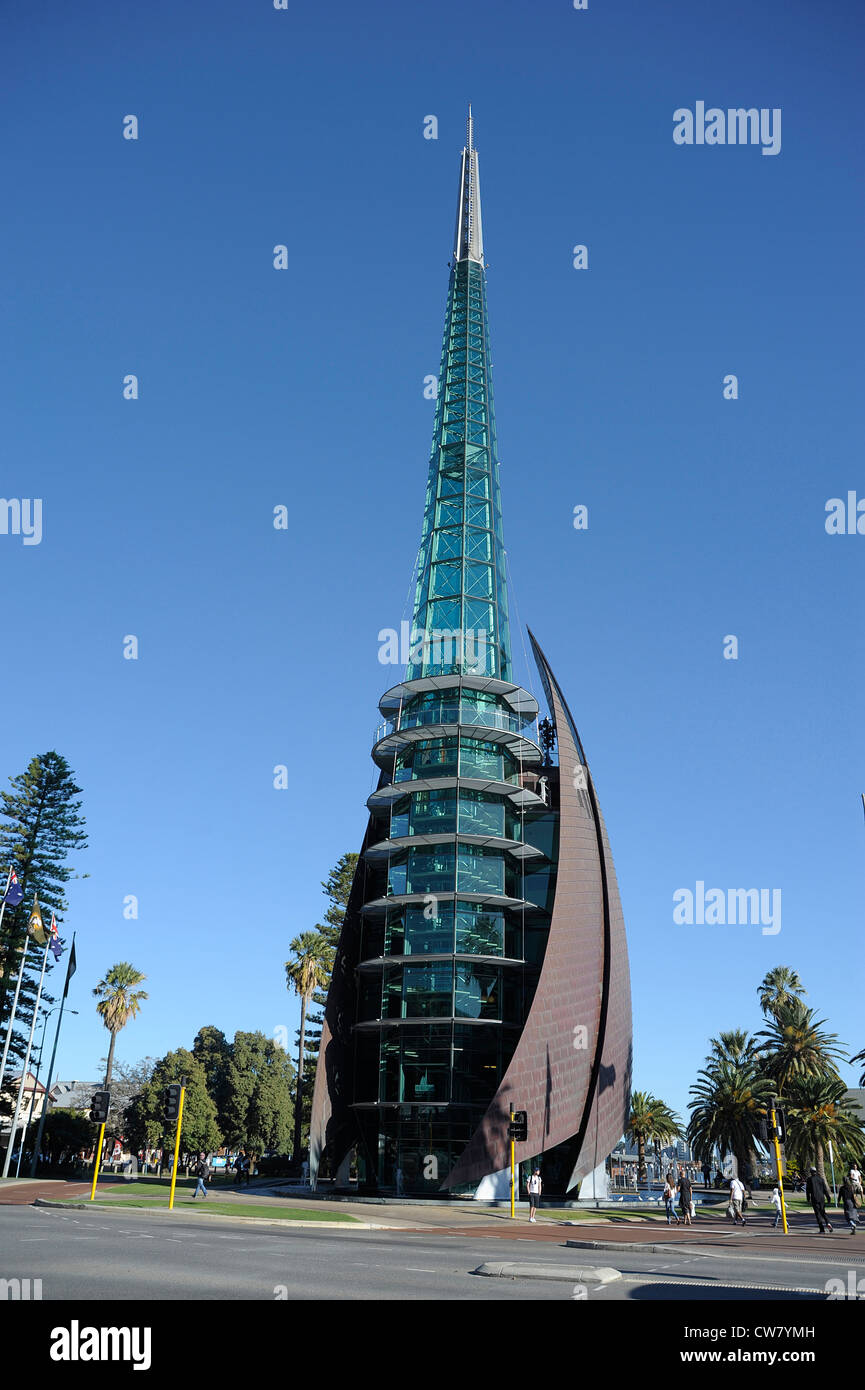 Bell Tower Perth city centre Western Australia Stock Photo - Alamy