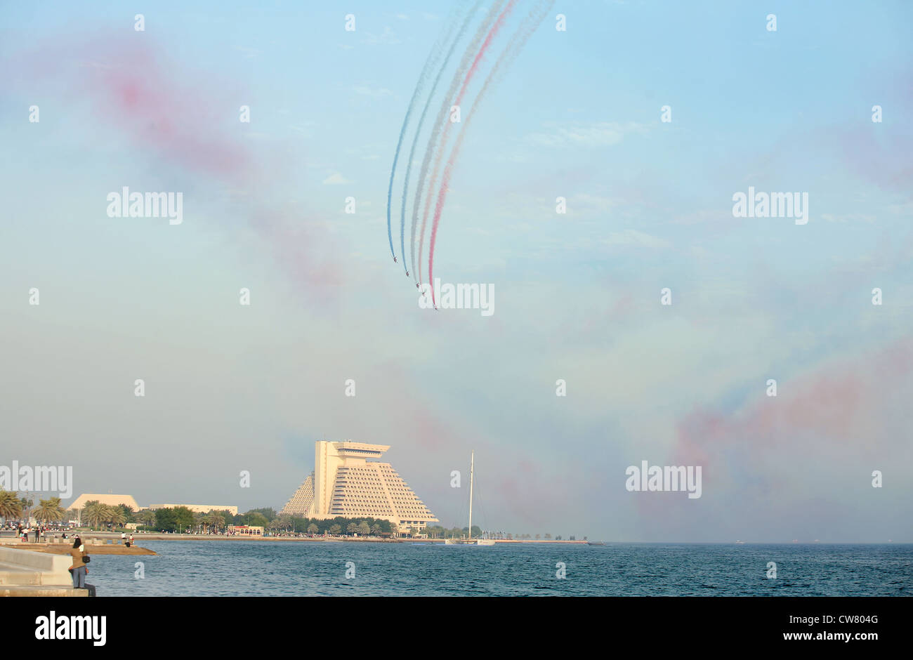 Red arrows over sea hi-res stock photography and images - Alamy