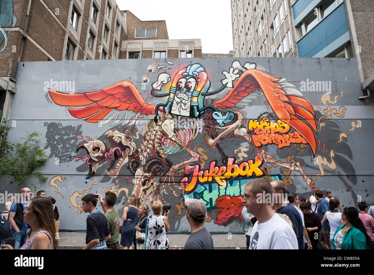 Bristol nelson street graffiti hi-res stock photography and images - Alamy